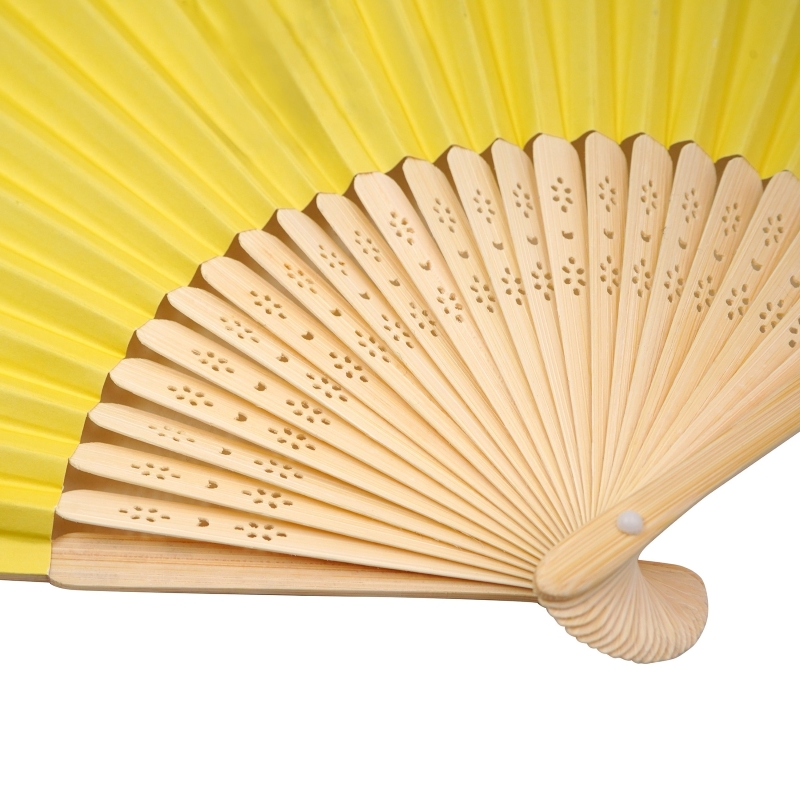 Bamboo Foldable Fans - Sinovation Promotions
