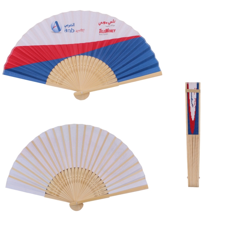 Bamboo Foldable Fans - Sinovation Promotions