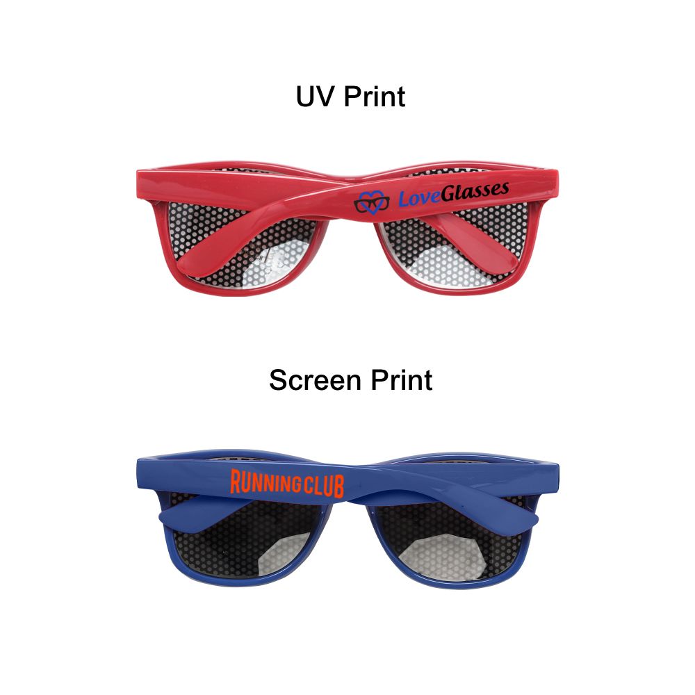 Pinhole Sticker Party Glasses - Sinovation Promotions