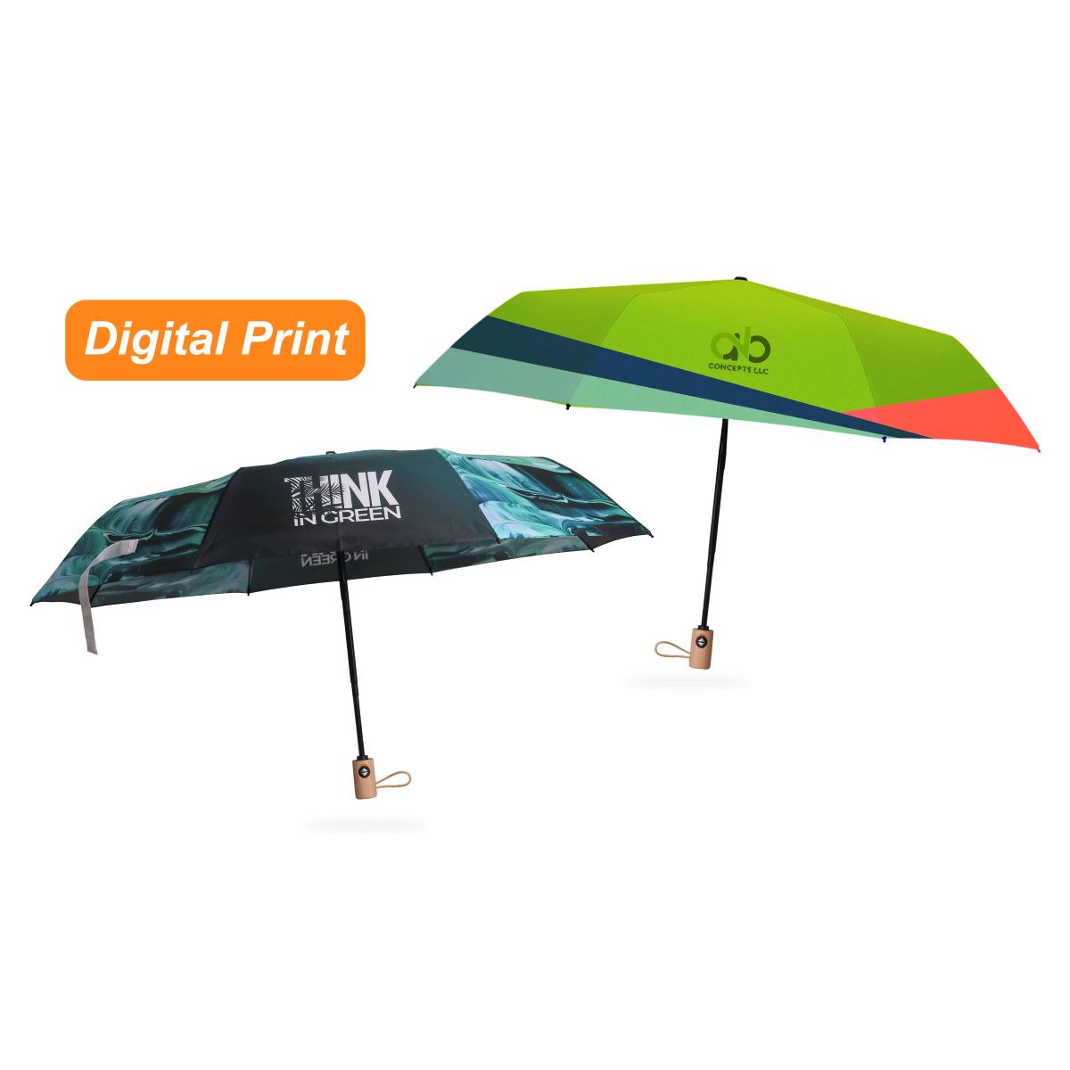 Triple Folding RPET Umbrella 21” - Sinovation Promotions