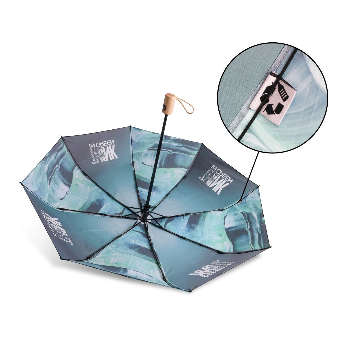 Triple Folding RPET Umbrella 21” - Sinovation Promotions