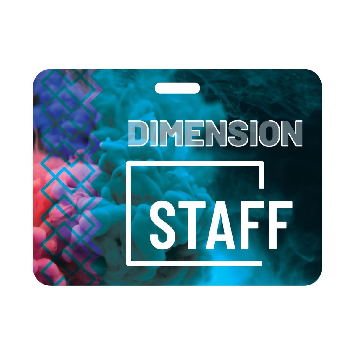 Printed Name Tag - Landscape - Sinovation Promotions