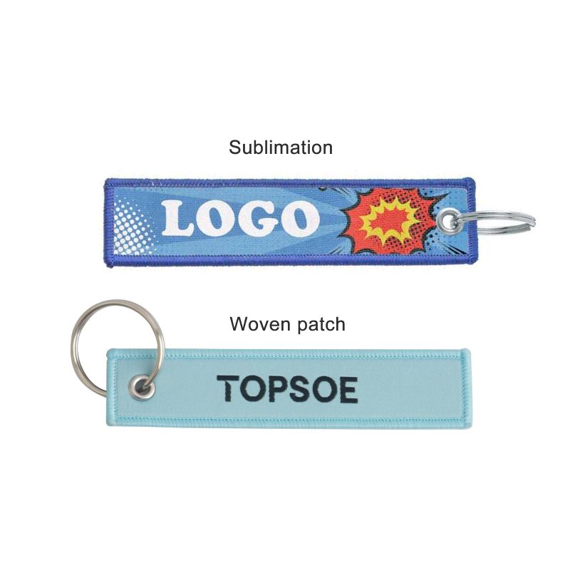 Woven Key Ring - Sinovation Promotions